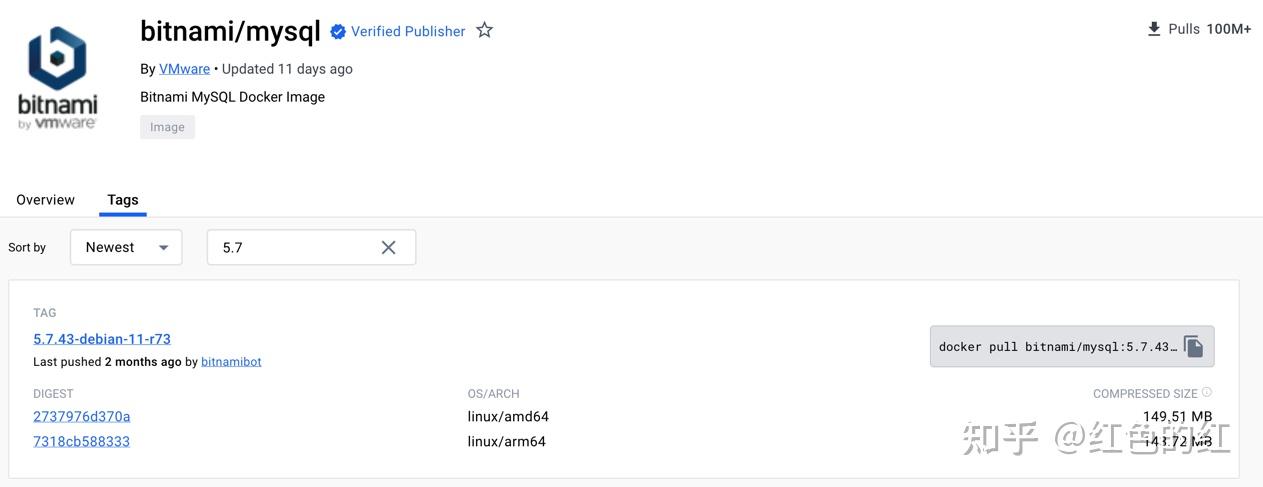 Ubuntu 20.04.6 安装Docker版MySQL - 镜像 bitnami/mysql:5.7.43-debian-11-r73 - 知乎