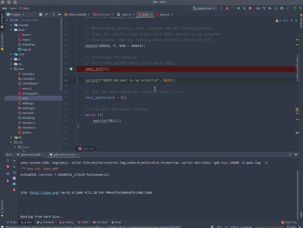 MIT 6.828：实现操作系统 | Lab1：快来引导一个内核吧 - 知乎
