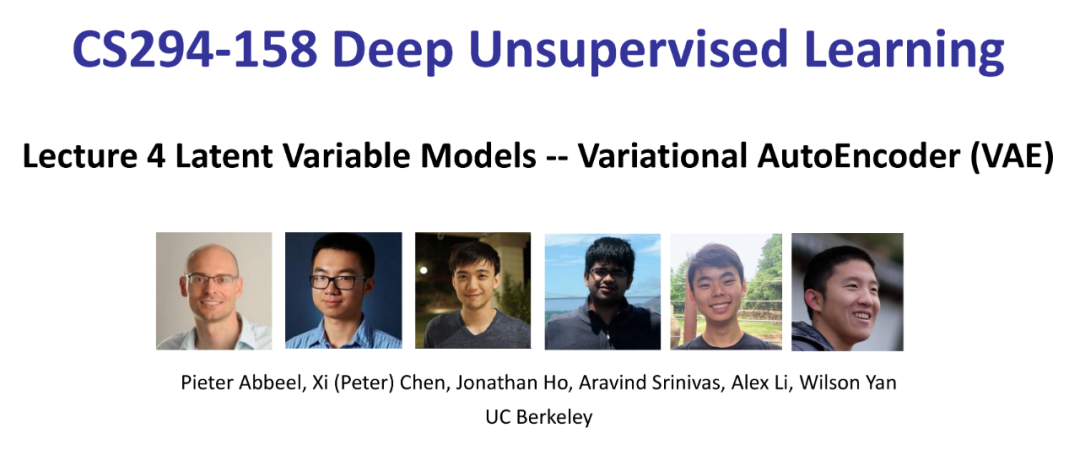 UC Berkeley非监督学习--Latent Variable Models -- VAE（潜变量模型--VAE） - 知乎