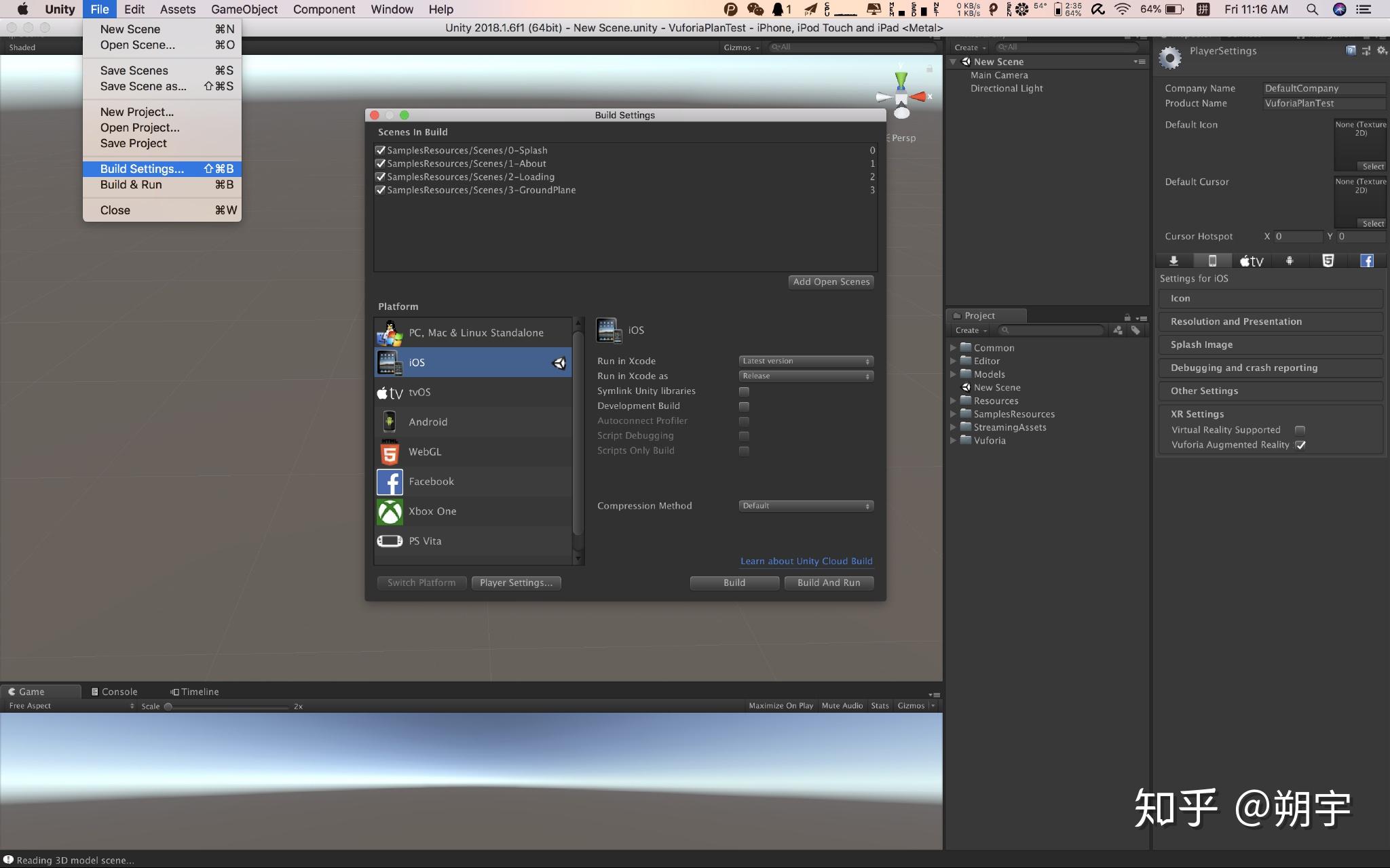 UnityAR系列（二）——AR插件Vuforia入门 - 知乎