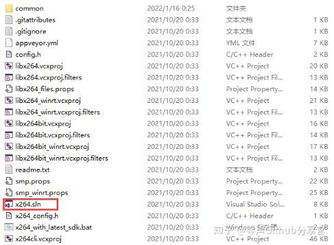 Windows上使用vs编译x264的方法 - 知乎