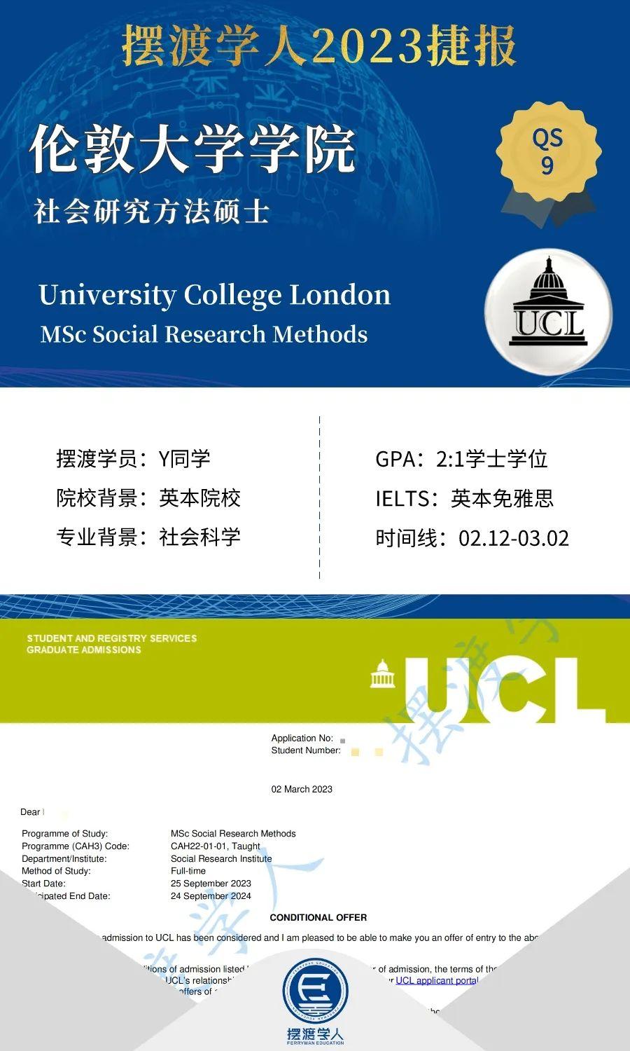 23fall录取案例分析 | 伦敦大学学院（UCL）社会研究方法硕士：社会研究方法作为一种性别研究的工具 - 知乎