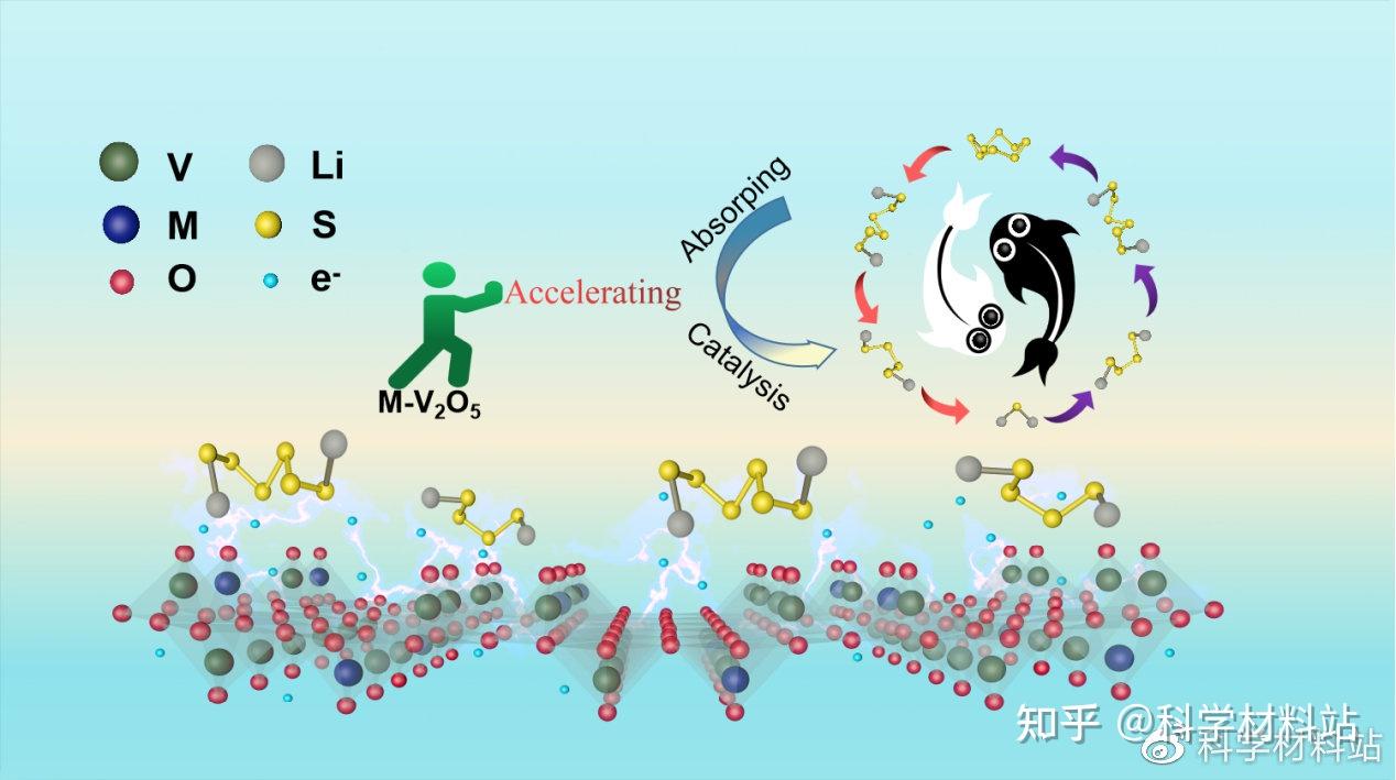南昌大学杨震宇教授、张泽副教授，CEJ观点：阳离子掺杂V2O5微球作为双向催化剂激活锂硫电池的硫氧化还原反应 - 知乎