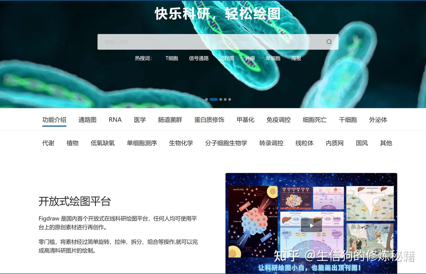 免费在线绘图平台—Figdraw - 知乎