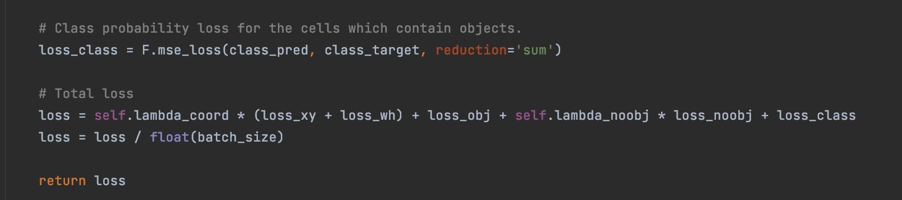 Yolov1 损失函数代码详解pytorch 知乎 