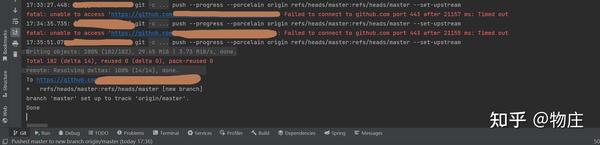 Idea使用git往github仓库push时,报failed To Connect To Port 443 After 21145 Ms Timed Out 知乎