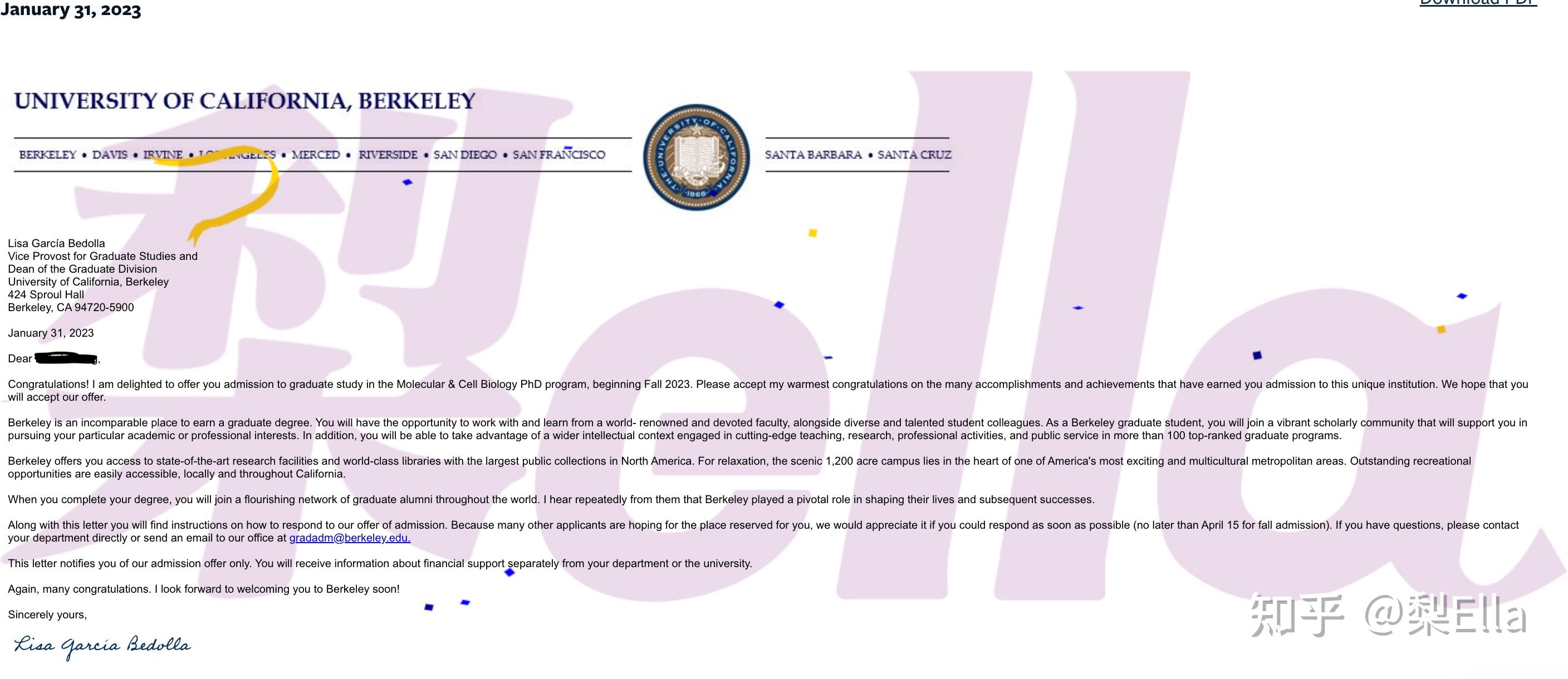 加州大学伯克利分子&细胞生物学Ph.D申请过程 - 知乎