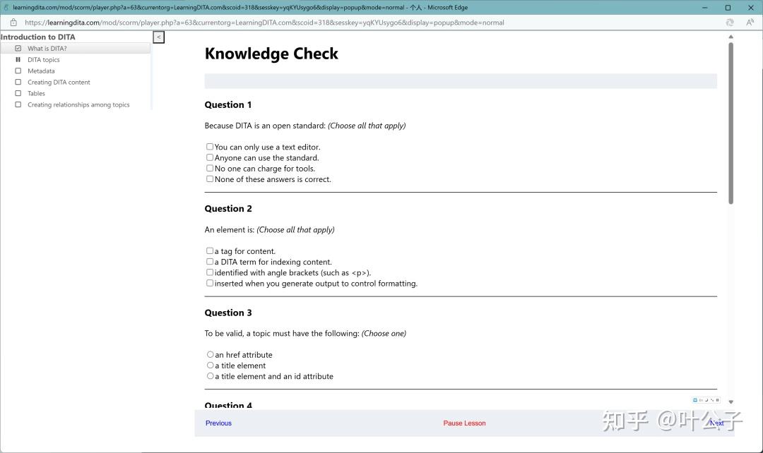 LearningDITA 全新改版，主要课程即将收费 - 知乎