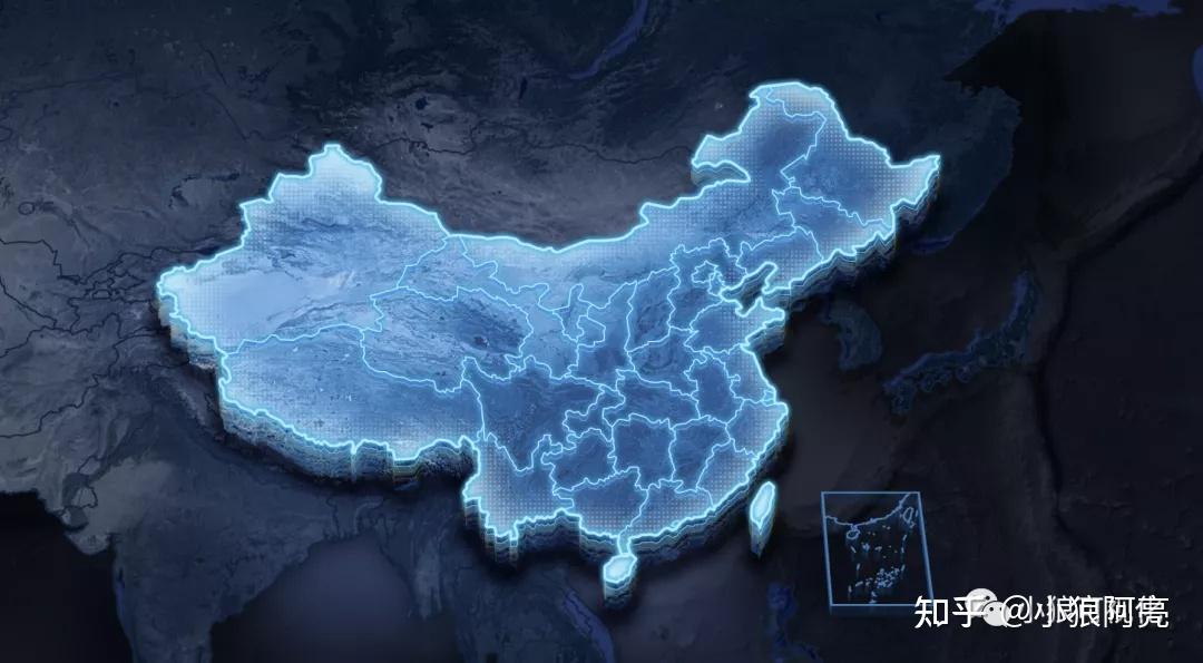 可视化必用的地图教程分享！还有很“干”的货在后面～ - 知乎