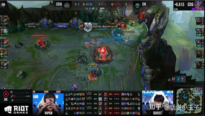 EDG绝境重生！Khan出现巨大失误，干碎DK，管泽元大喊：顶住啊 - 知乎