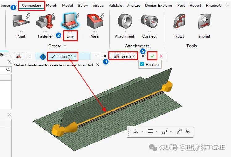 HyperMesh创建焊缝并导入ANSYS Workbench - 知乎