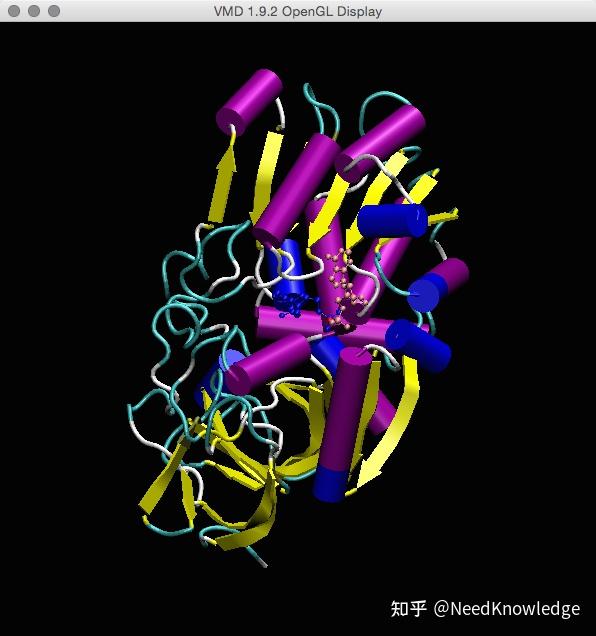 Using VMD with AMBER - 知乎