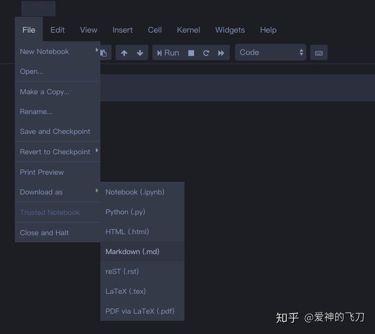 如何优雅的将jupyter Notebook中的代码和已编辑好的markdown，一键导入知乎中？ 知乎