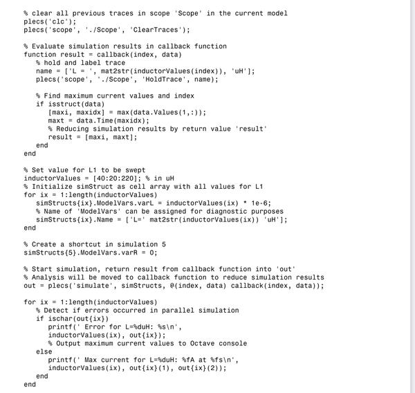 PLECS 应用范例(13): 带参数扫描的Buck变换器（Buck Converter with Parameter Sweep） - 知乎