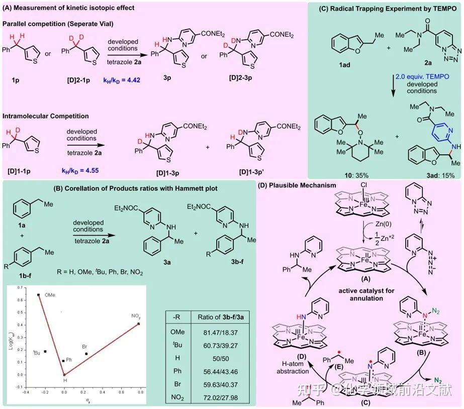 JACS：铁催化分子间苄位C(sp³)−H胺化反应 - 知乎