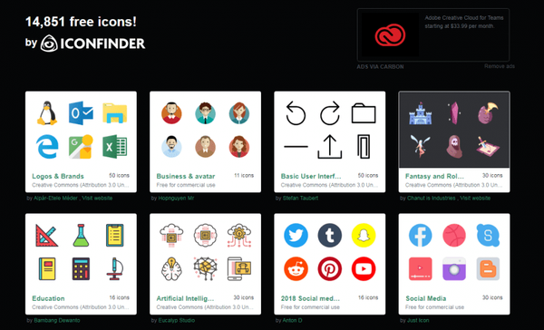 2021年14个设计师作图必备的Icon网站！ - 知乎