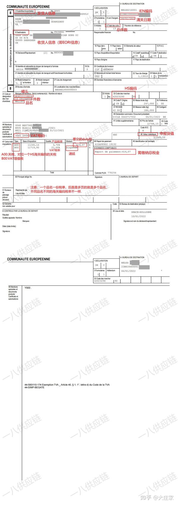 如何看英国/欧洲税金单/全网最全亚马逊税金单E2/C88 - 知乎