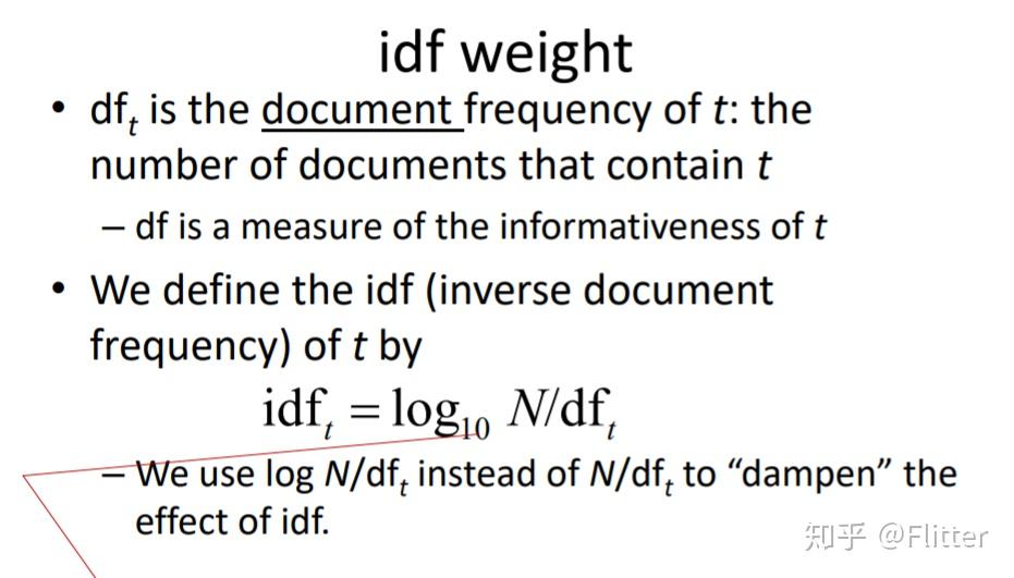 04 tf-idf & Vector Space Model 港中文NLP课程笔记 - 知乎