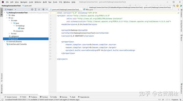 windows IDEA连接虚拟机Hadoop集群 - 知乎
