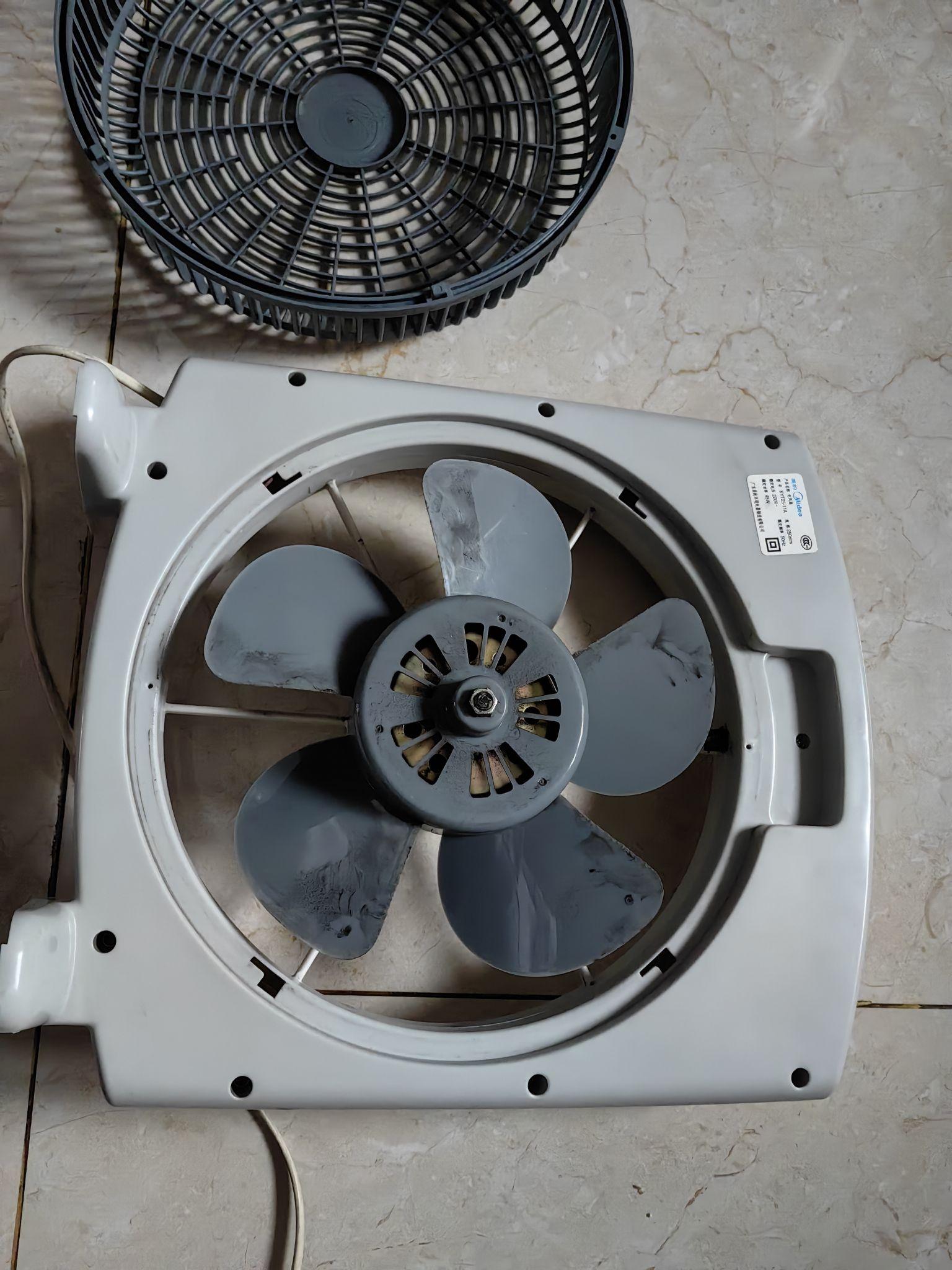 美的KYT25-11A桌面转页扇拆装清洁 - 知乎