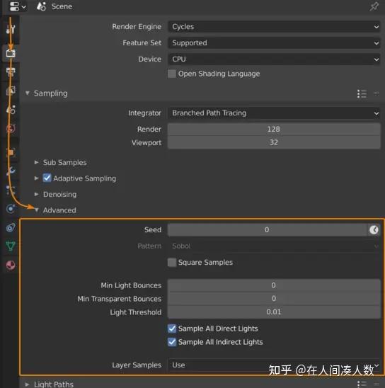 Blender中Cycles 渲染设置指南 - 知乎