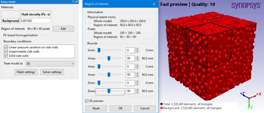 【Simpleware 教程】在 Simpleware FLOW 模块进行有限元均质化研究 - 知乎