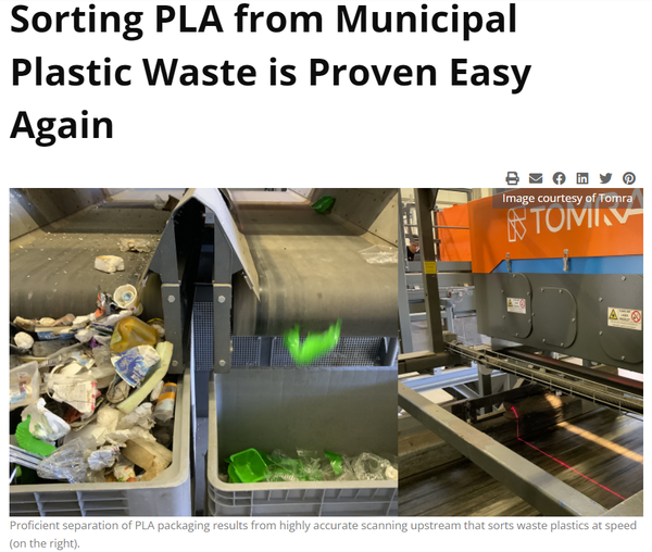 PLASTICS TODAY：再次证明从城市塑料垃圾中分拣 PLA 很容易 - 知乎