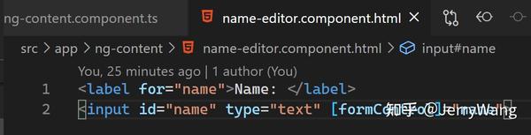 Angular 里使用 FormControl 的步骤 - 知乎
