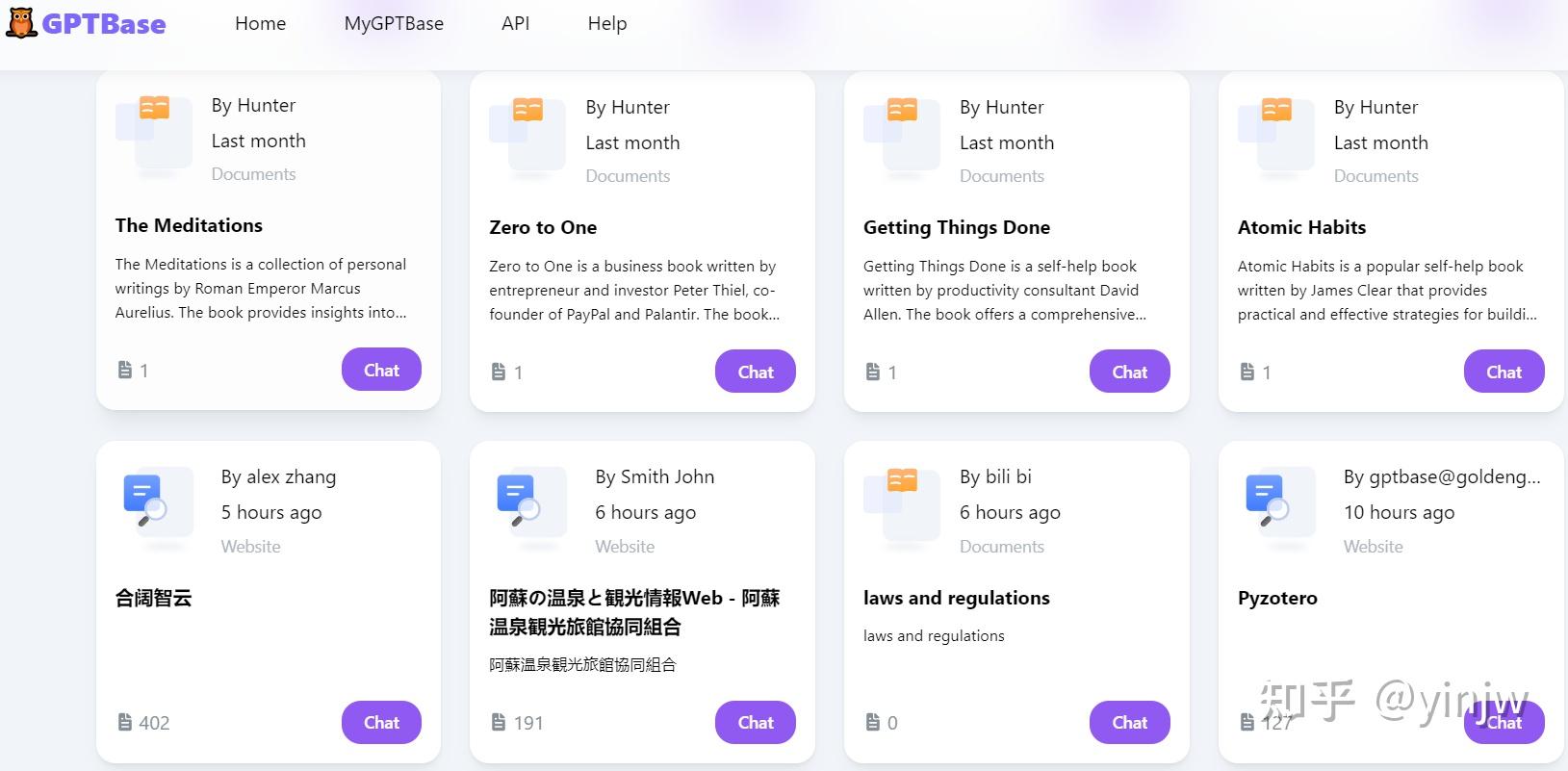 发现有一个宝藏网站 - GPTBase - 知乎