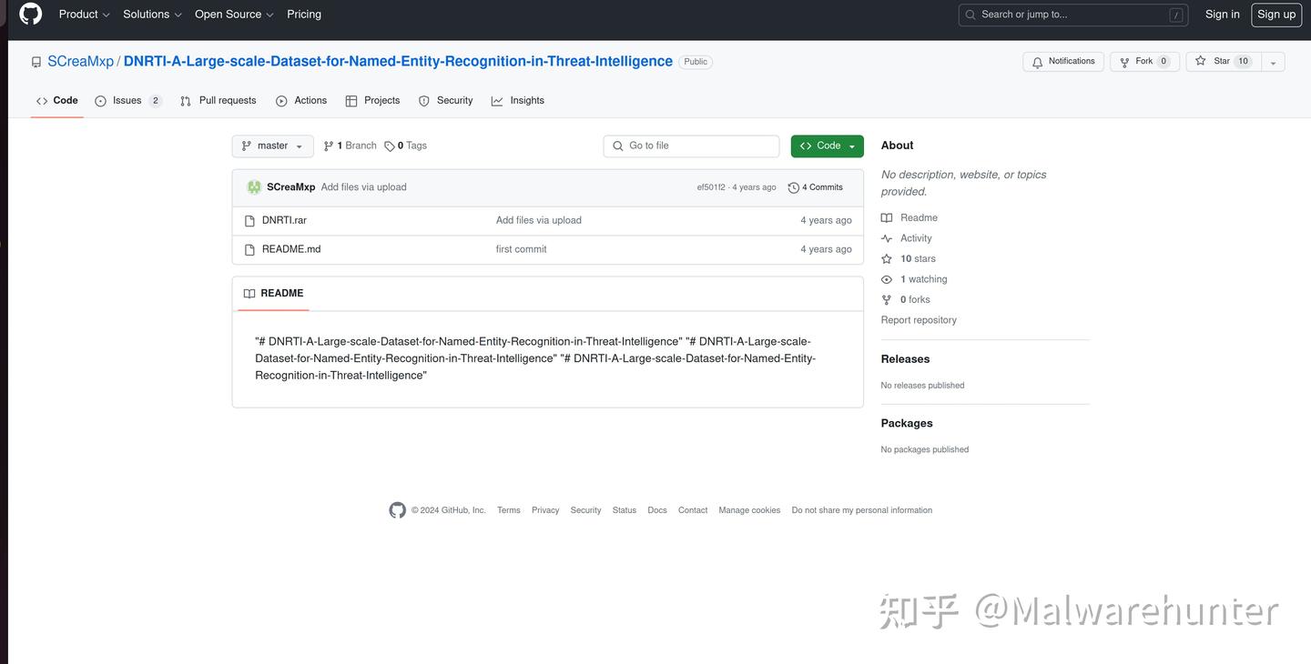 威胁情报标注数据集整理 - 知乎