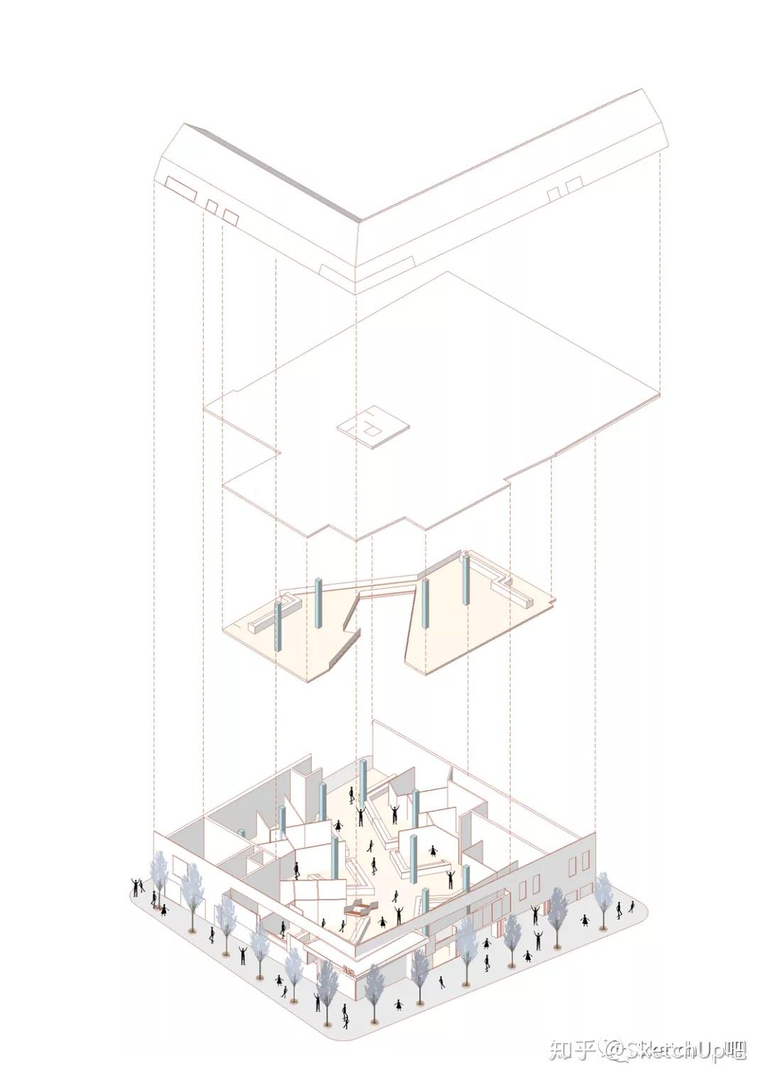 用SU+Layout如何轻松做出清新轴测图？ - 知乎