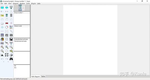 一文帮你快速了解Amos界面 - 知乎