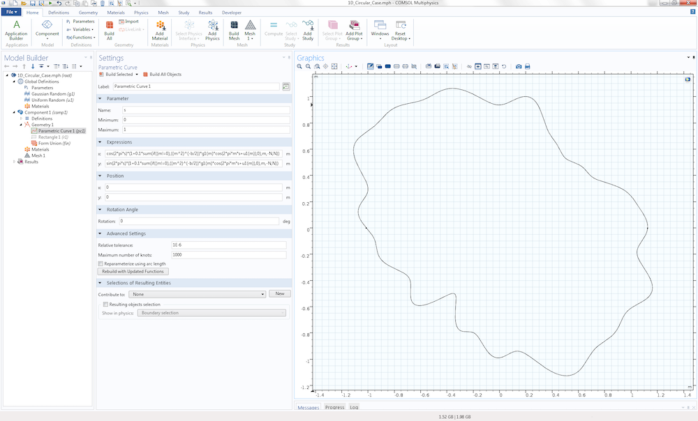 如何在 COMSOL 中生成随机表面 - 知乎