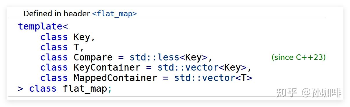 C++23 flat_map详解 - 知乎