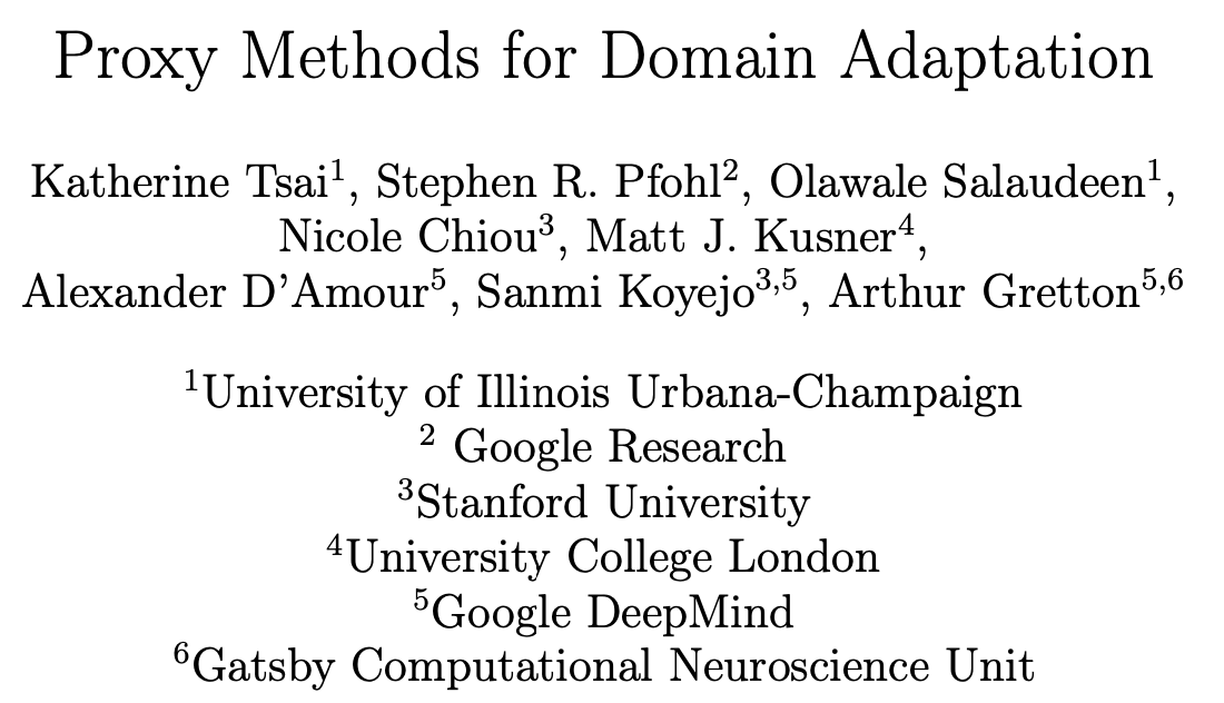 Proxy Methods for Domain Adaptation(Note) - 知乎