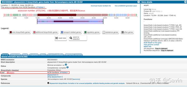 数据库手册｜MIBiG - 知乎