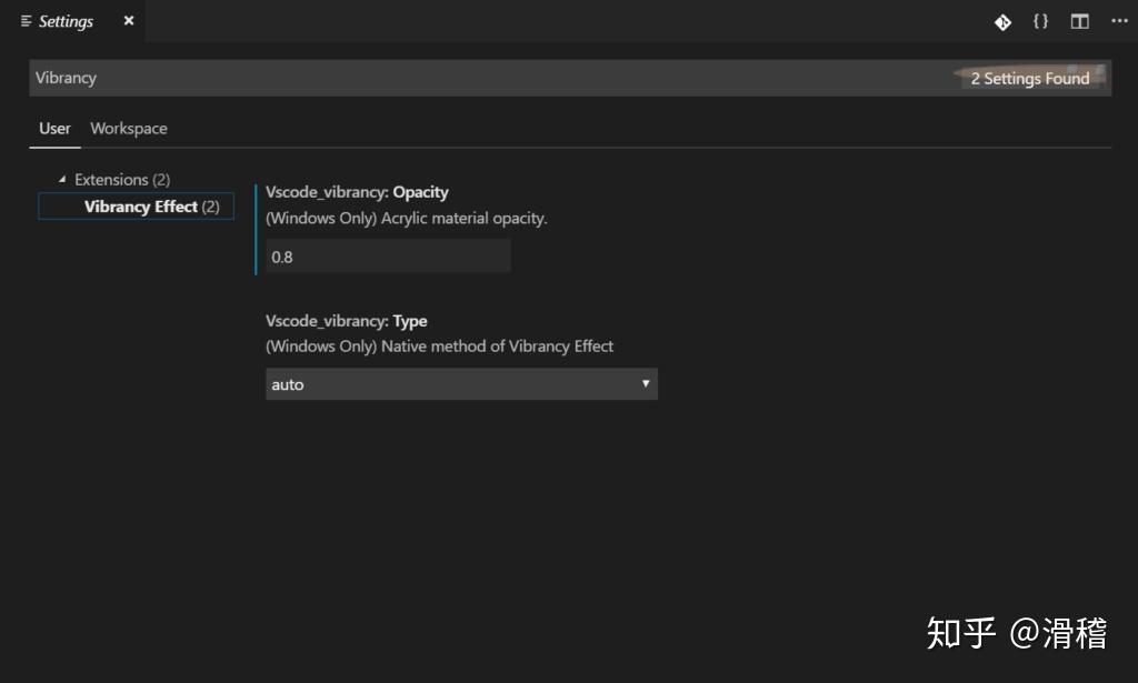 使用插件一键启用 Visual Studio Code 的毛玻璃效果 - 知乎