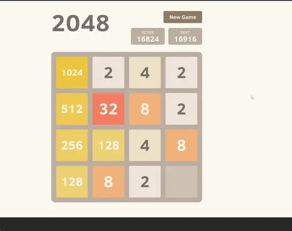 100个unity完整小游戏 1 2048 技术专栏 Unity官方开发者社区