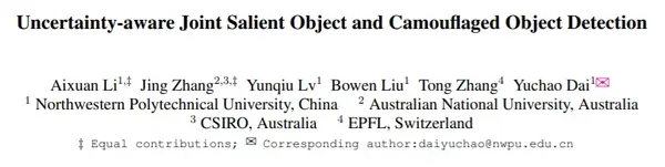 CVPR'21 Talk | 西工大戴玉超团队(NPU-CVR) - 知乎