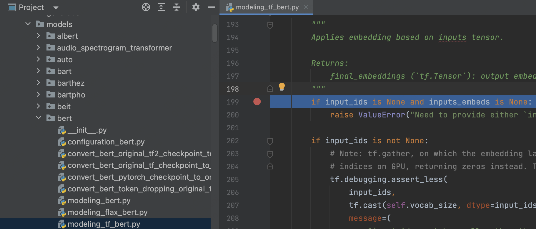 在pycharm里debug以学习huggingface/transformers - 知乎