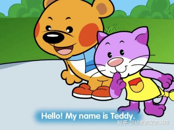 幼儿英语启蒙|洪恩幼儿英语 Hello Teddy 动画 - 知乎