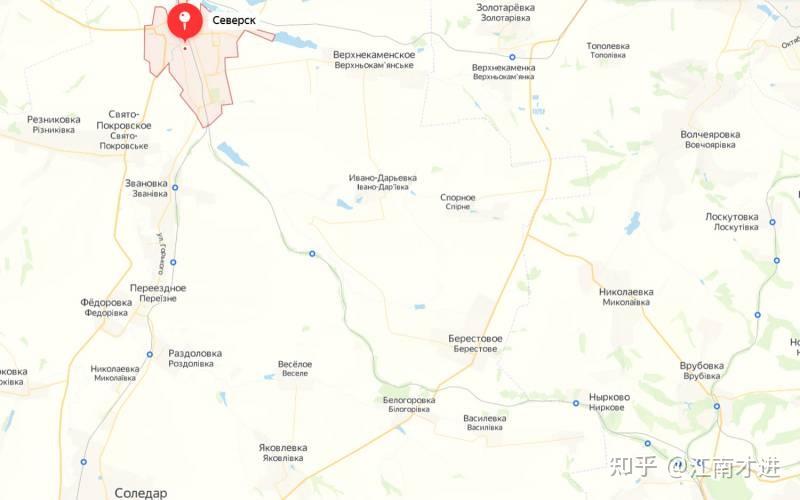 俄罗斯军队正从两个方向向 Seversk 推进：从 Soledar 和 LPR 边界 - 知乎