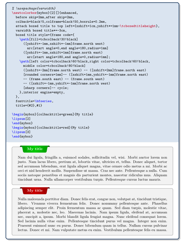 Tcolorbox指南 - 知乎