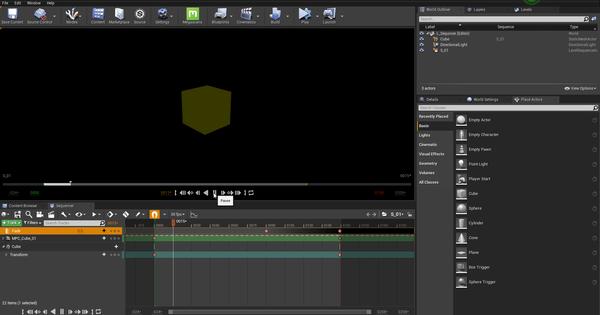 UE4中的动画编辑器 —— Sequencer in UE4 - 知乎