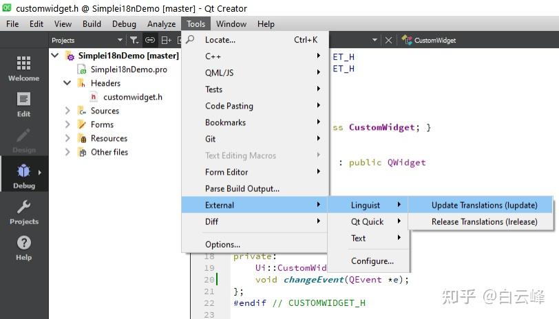 使用Qt6 和现代 c++ 进行跨平台开发 15: 国际化 - 知乎