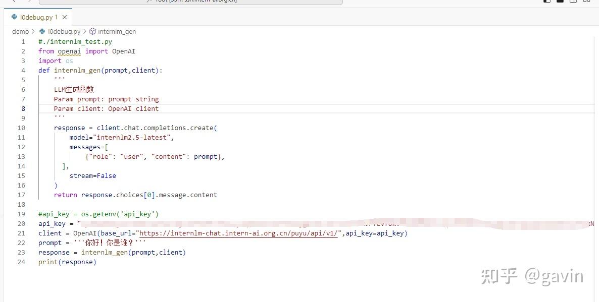 InternLM/Tutorial python 任务 - 知乎