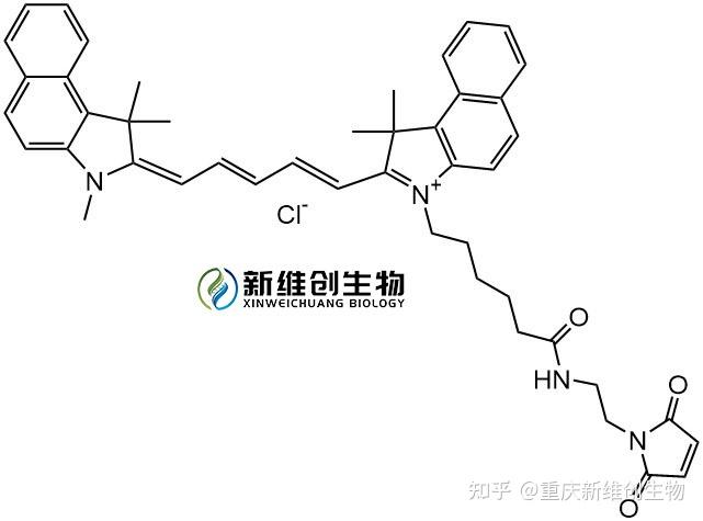 荧光染料CY5.5-MAL与CY5-MAL光谱特性的区别CAS No：1593644-50-8 - 知乎
