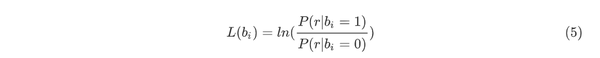 软解调：对数似然比 (log-likelihood ratio, LLR） - 知乎