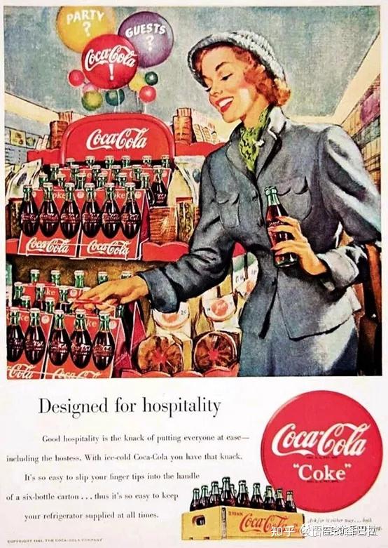 品牌故事 | 从可口可乐的古董广告看品牌的百年传承 - 知乎
