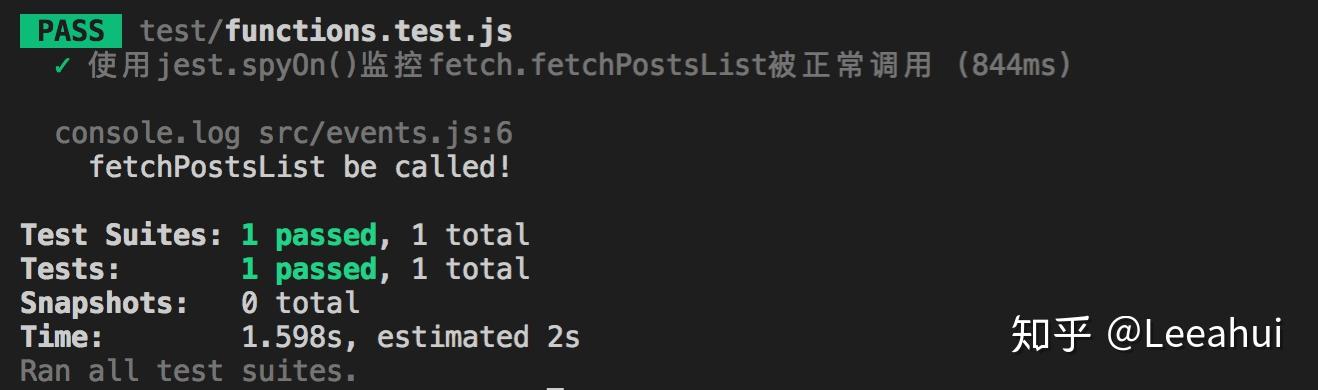 使用Jest测试JavaScript(Mock篇) - 知乎